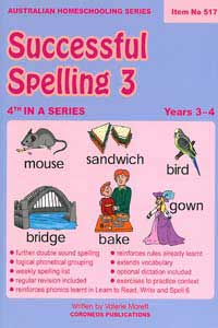 Successful Spelling 3 – Homeschooling Supplies (Aus)