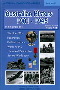 Australian History 1901-1945 – Homeschooling Supplies (Aus)