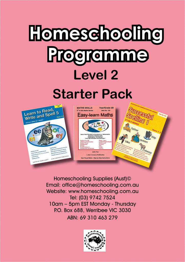 Homeschooling grade 2 starter pack – Homeschooling Supplies (Aus)