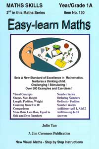 Easy-learn Maths 1A – Homeschooling Supplies (Aus)