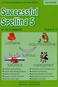 Successful Spelling 5 – Homeschooling Supplies (Aus)